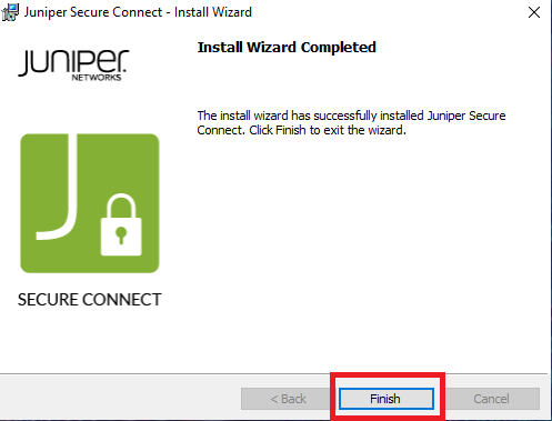 SRV: Einrichtung Juniper Secure Connect