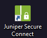 SRV: Einrichtung Juniper Secure Connect